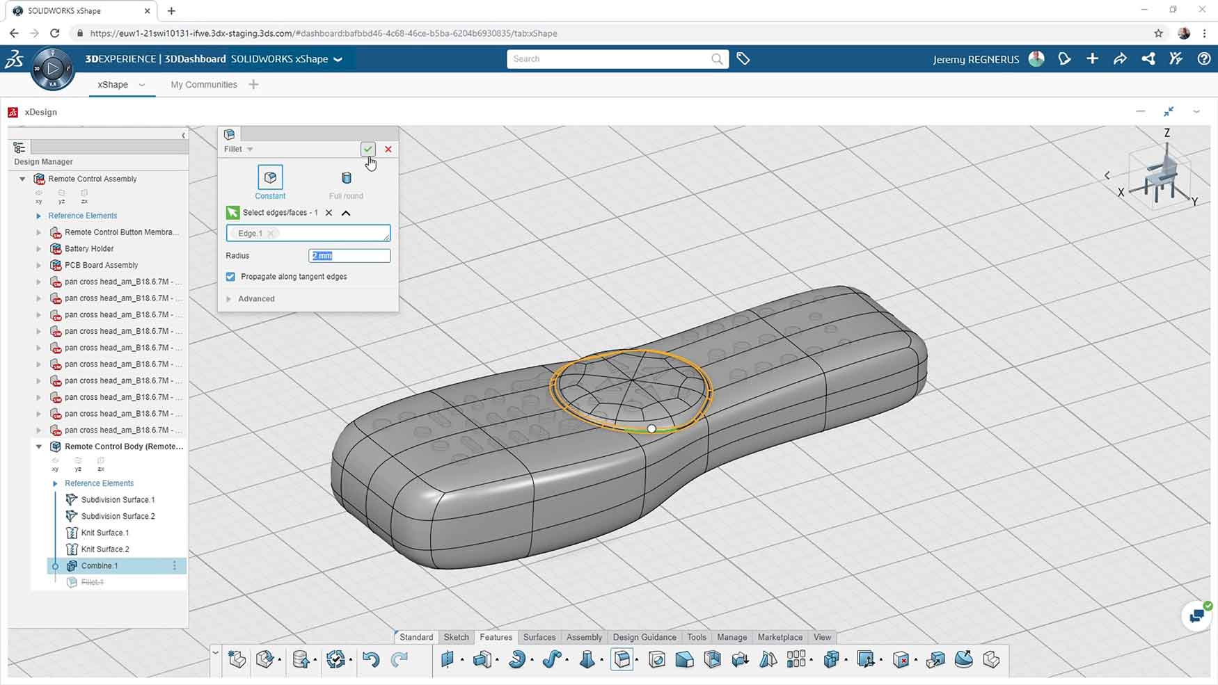 3D Sculptor Subdivision Modeling on 3DEXPERIENCE Platform - GSC