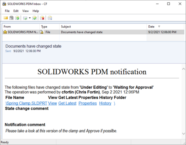 You’ve Got Mail! (In the Cloud): Learn All About SOLIDWORKS PDM ...
