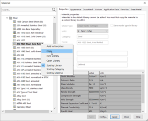 How to Use a Shared SOLIDWORKS Material Library | GSC