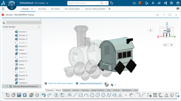 Modeling A Misfit Toy using the 3D Creator Role - GSC