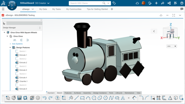 Modeling A Misfit Toy using the 3D Creator Role - GSC