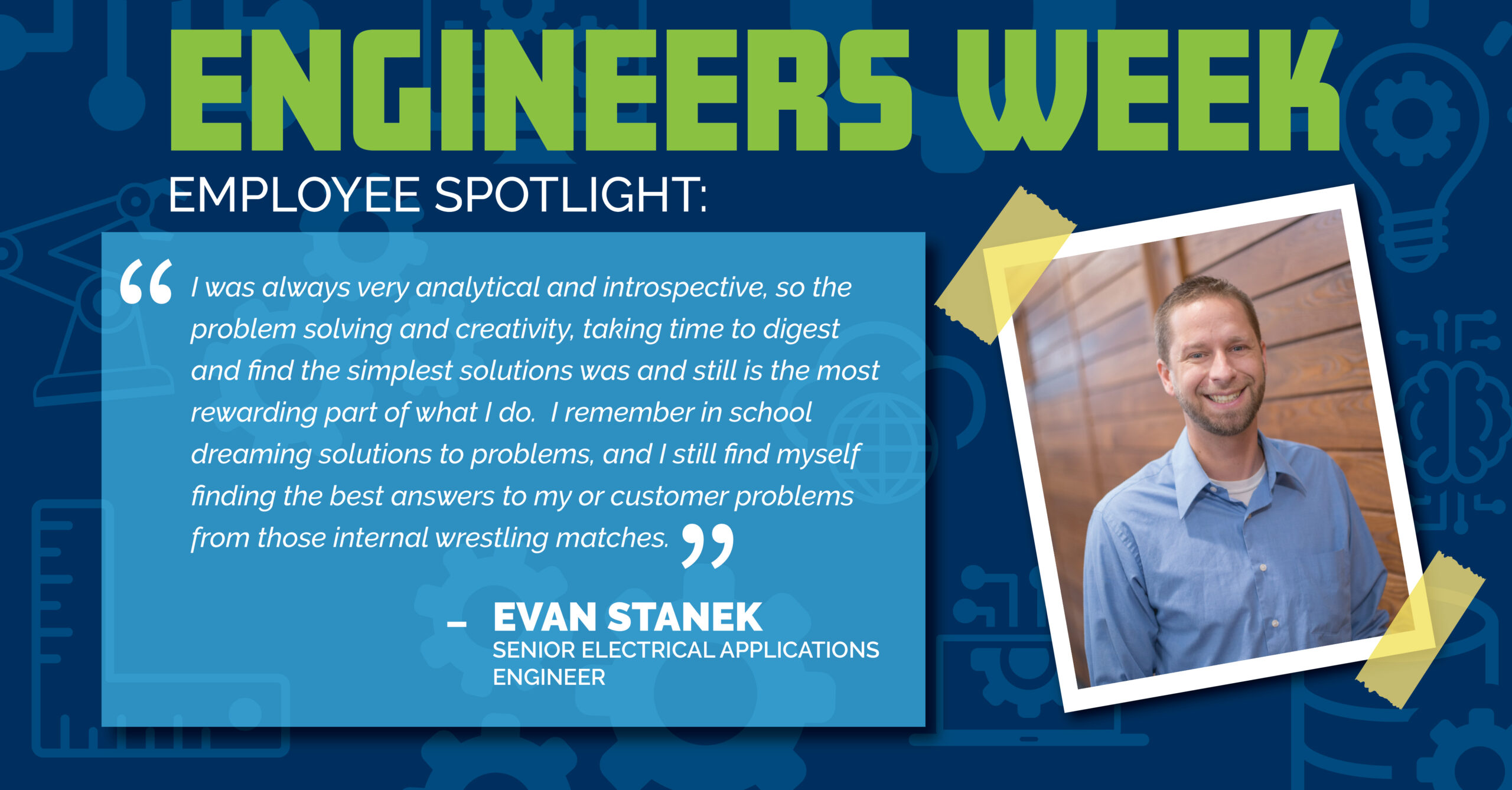 National Engineer Week Spotlight – Evan Stanek - GSC