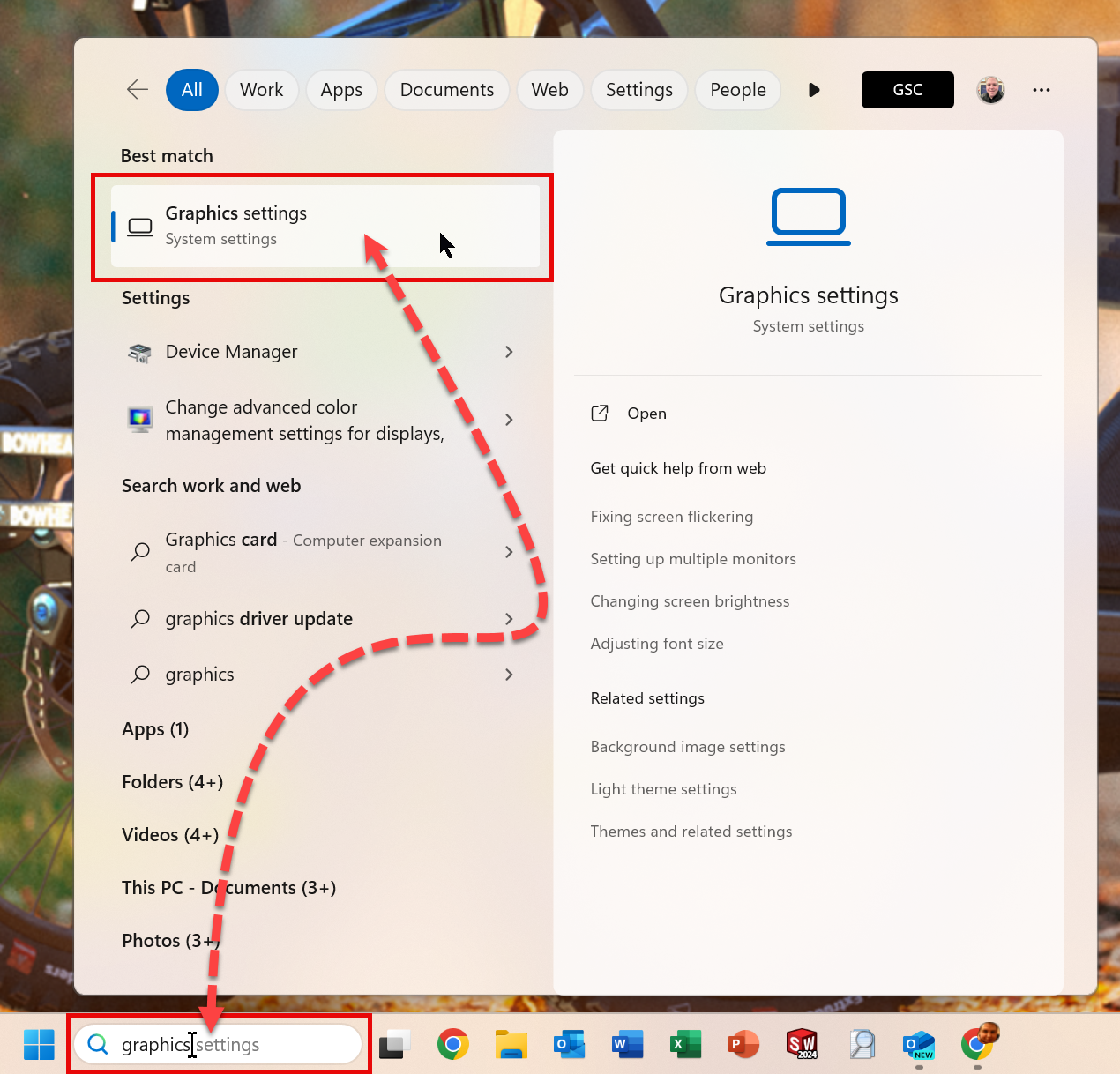 Windows 11, Graphics Hardware, and SOLIDWORKS Products - GSC