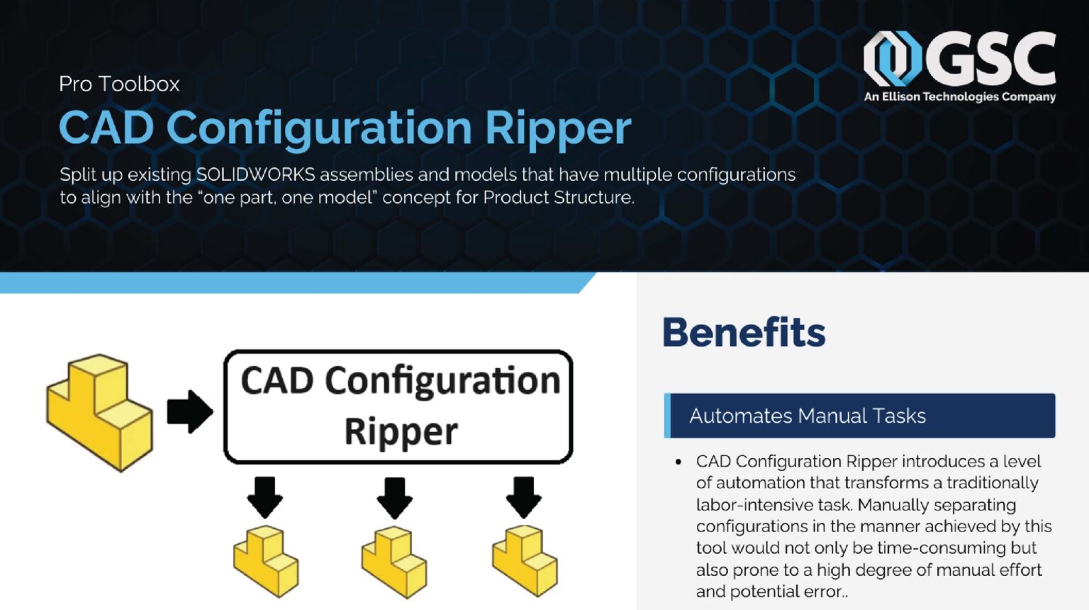 Custom SOLIDWORKS Automation Applications - GSC