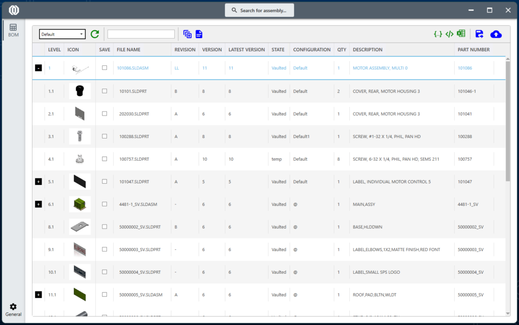 Custom SOLIDWORKS Automation Applications - GSC